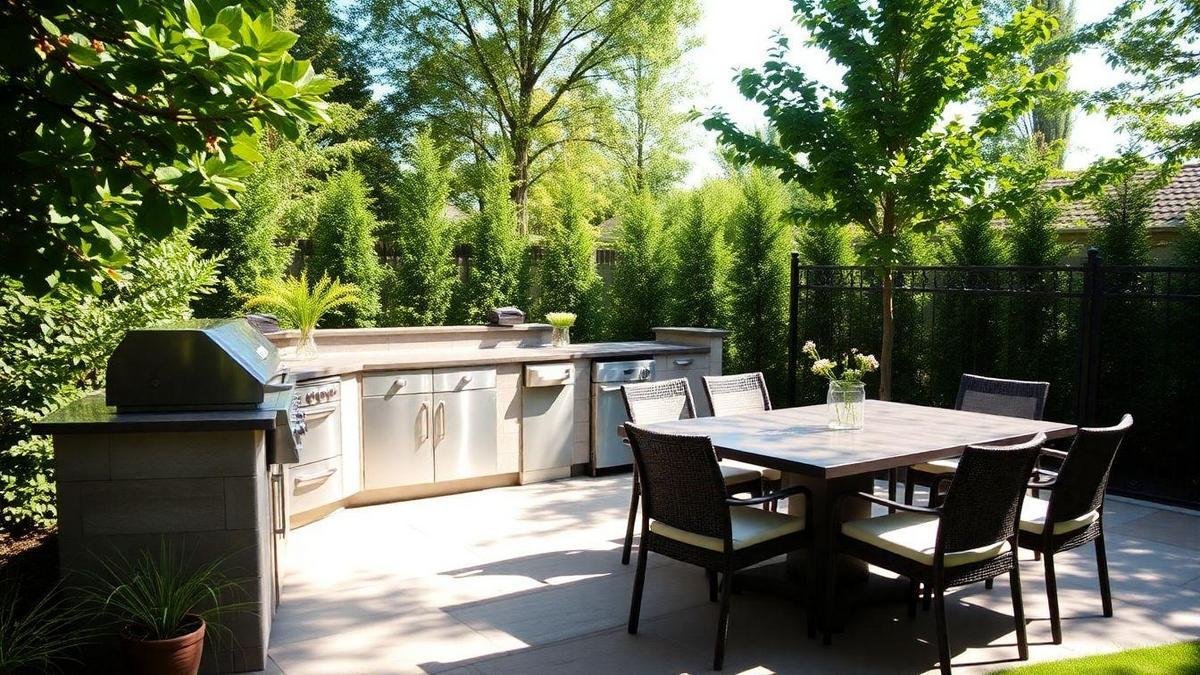 Creating Functional Outdoor Kitchens with Seating