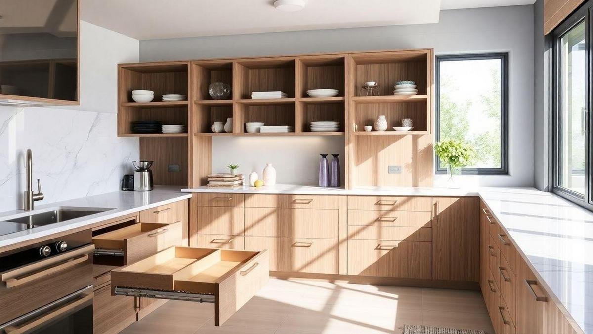 Kitchen Countertops with Innovative Storage Ideas